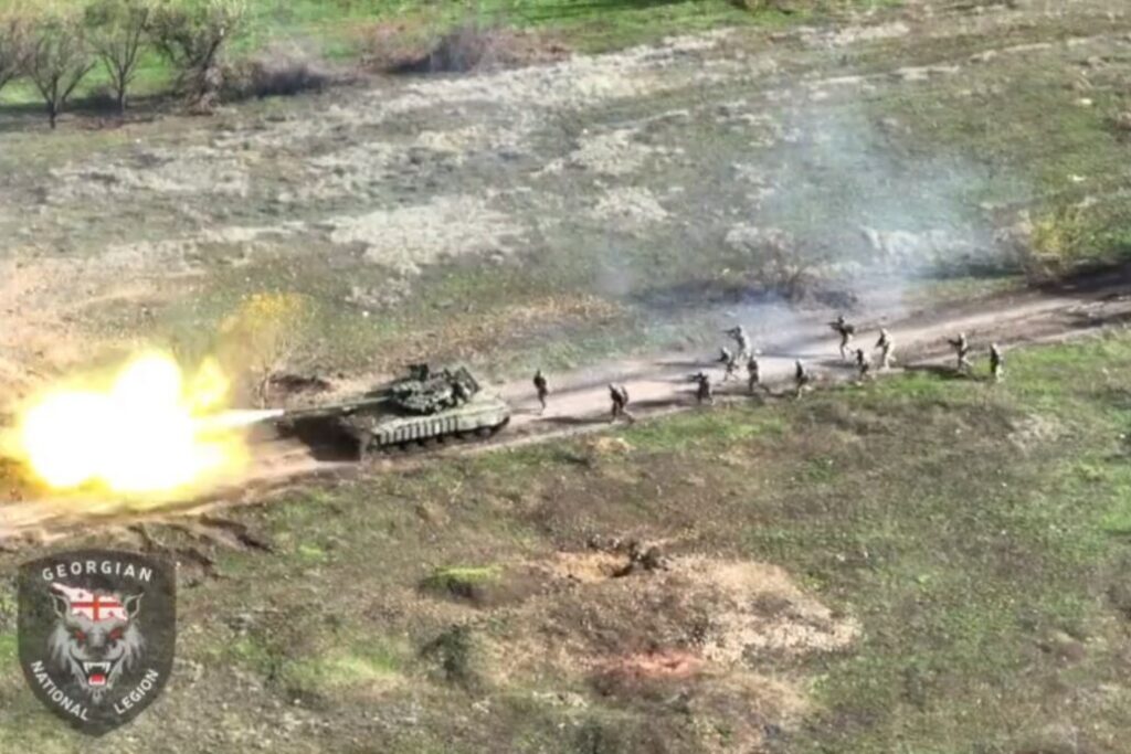 Gruzijska legija objavila video zauzimanja ruskih rovova: “Naši vukovi ...