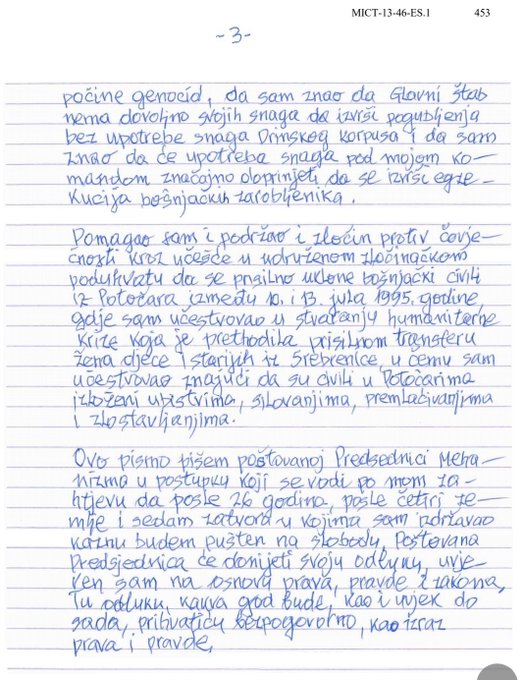 Mladićev general nakon 26 godina robije otvorio dušu: ‘Počinio sam ...