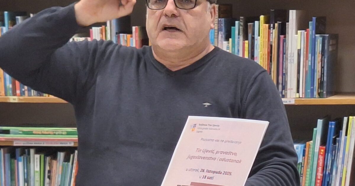 Zlatović: ‘U ovoj igri svi su antifašisti dok god su pod kontrolom ...